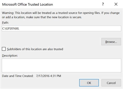 Manage Security In Excel