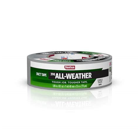 Nashua Tape 189 In X 60 Yd 398 All Weather Hvac Sealer Duct Tape In