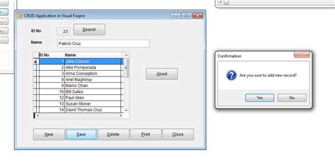 Free Programming Source Codes And Computer Programming Tutorials Crud Application In Microsoft