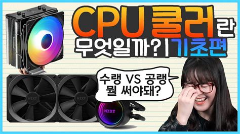 Cpu 쿨러 꼭 써야되나요 Cpu쿨러란 무엇일까 기초편 브로리퀘스트 Youtube