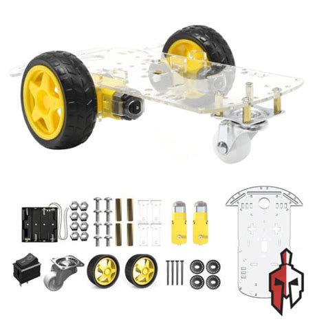 2wd Robot Chassis Alphatronic