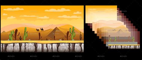 20 vector game backgrounds parallax scrolling game assets graphicriver