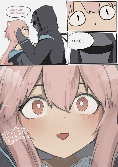 Doctor And Gravel Arknights Drawn By Wawamachi Wawamachis Danbooru