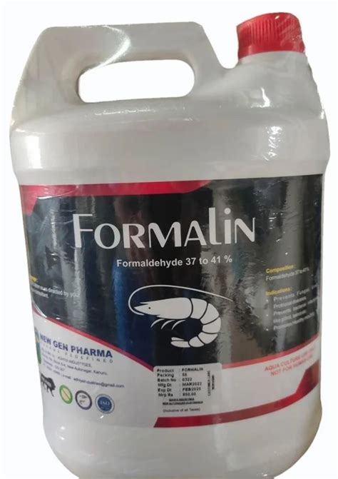 Feed Supplement Formaldehyde Formalin Packaging Type Can Packaging