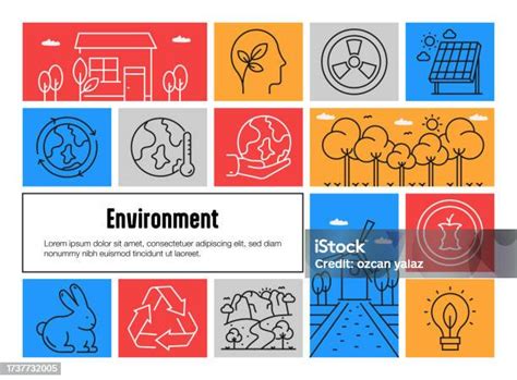 환경 관련 벡터 배너 디자인 개념입니다 글로벌 Multisphere 즉시 사용 가능한 템플릿입니다 웹 배너 웹 사이트 헤더 잡지 모바일 응용 프로그램 등 현대적인 디자인