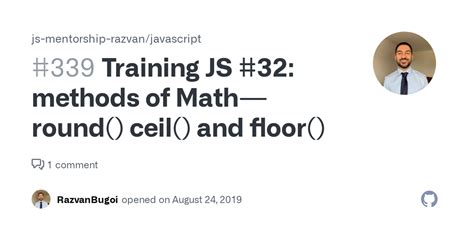 training js 32 methods of math round ceil and floor · issue