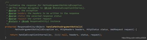 springboot：使用validation校验参数以及自定义注解进行参数校验全局异常拦截。 spring boot 拦截
