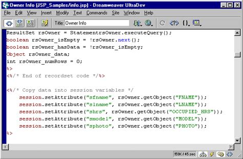 Macromedia Dreamweaver Ultradev Arrow Aircraft 5 Using Session Variables Storing The
