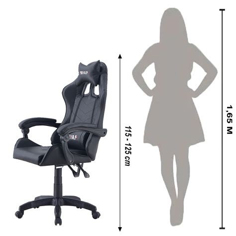 Kit Cadeira Gamer E Mesa Gamer Preto Virtual M Veis