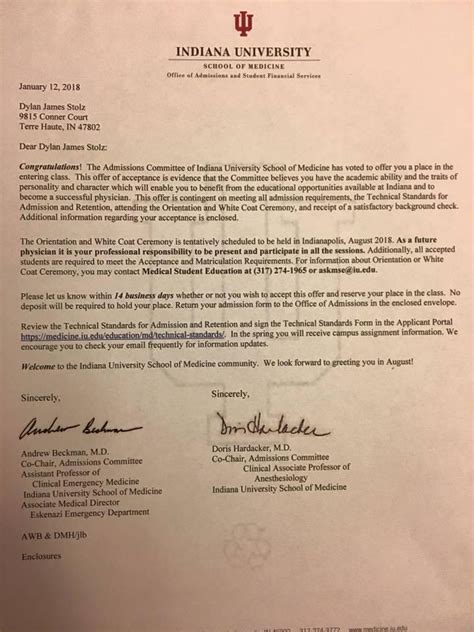 I Am Thrilled To Announce That I Will Be Attending Indiana University