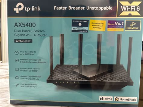 WiFi6 Router Computers Tech Parts Accessories Networking On Carousell