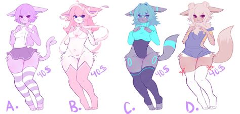 Sexy Pokemon Eevee Evolutions