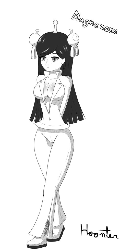 Rule 34 Black Hair Cleavage Clothed Female Exposed Chest Fully Clothed Gijinka Hoonter Long
