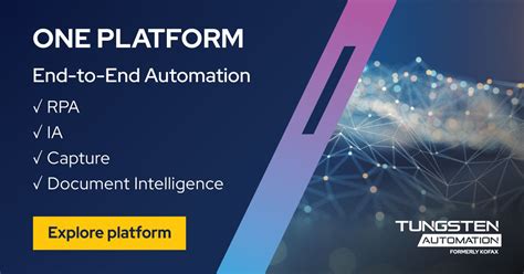 Request A Demo Intelligent Automation Platform Tungsten Automation