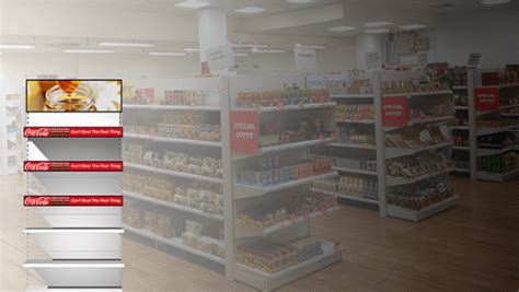 Shelf Edge LCD Display Vivisign Digital Signage