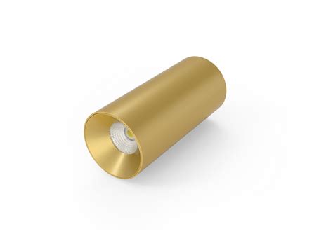 12w Surface Mounted Downlight Brass 140mm Cct Lc309