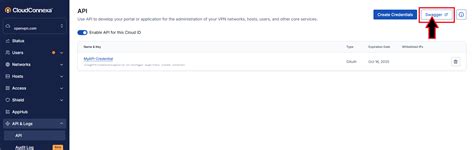 Cloudconnexa How To Create Networks Using The Cloudconnexa Api Via