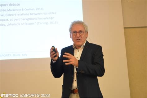 Prof Lames Gives Keynote Speech At Icsports International Conference