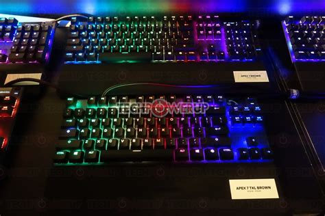 SteelSeries At Computex New Key Switches And New RGB Keyboard TechPowerUp