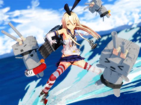 Mmd Shimakaze By Lrvtledhol On Deviantart