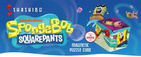 Shashibo Spongebob Squarepants Shape Shifting Box Stem