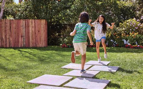 How To Make A Hopscotch Game In Your Lawn The Home Depot