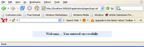Jsf Authentication Login Logout Database Example Journaldev