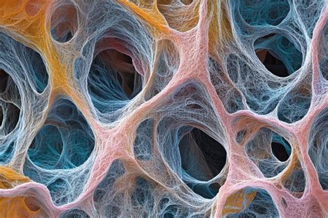 Microstructure Of Natural Materials Showcases Intricate Patterns And