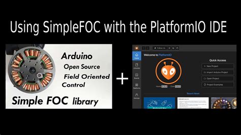 Getting Started With Platformio Ide And The Simple Foc Library Youtube