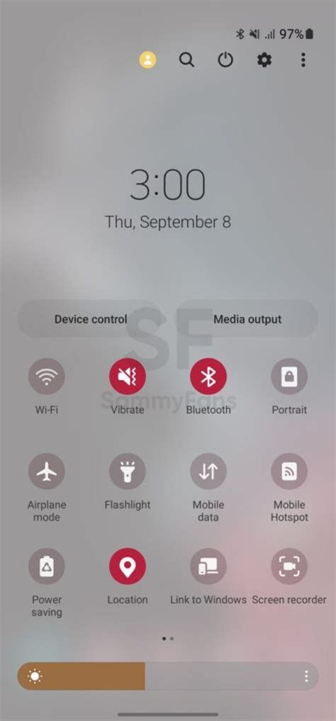 One Ui 5 0 Quick Settings Android 13 Sammy Fans
