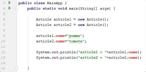 Créer Ces Propres Classes Dans Java Tuto De Rien
