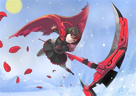 Ruby Rose RWBY Anime Аниме картинки гифки прикольные комиксы интересные статьи по теме