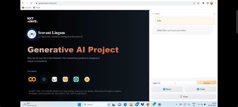 Video L Sravani On Linkedin Rahulsir Nxtwave Generativeai
