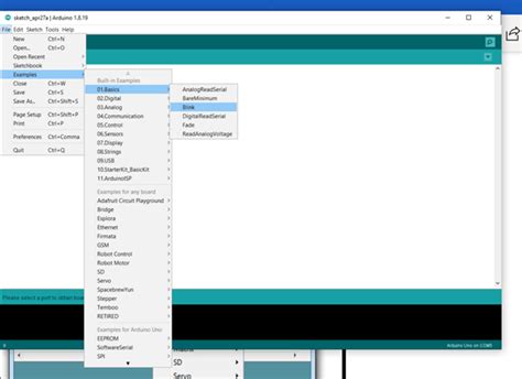 Coding With Arduino IDE Mechanical Engineering Hardware Kit