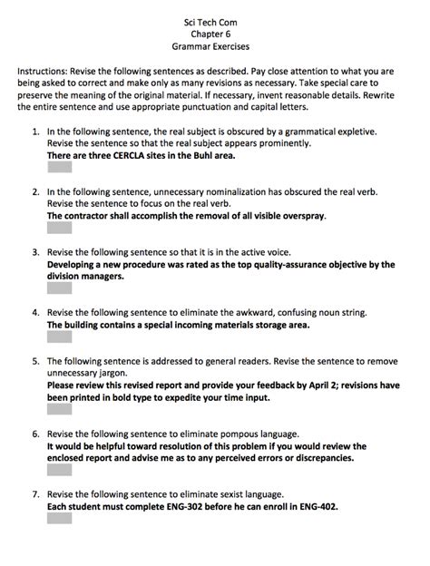 solved sci tech com chapter 6 grammar exercises