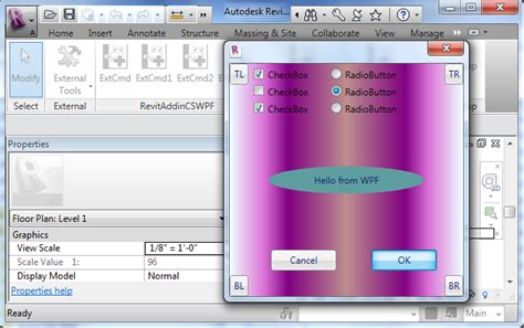 Wpf And Revit Addin Api Statically Apply Theme From Compiled Theme