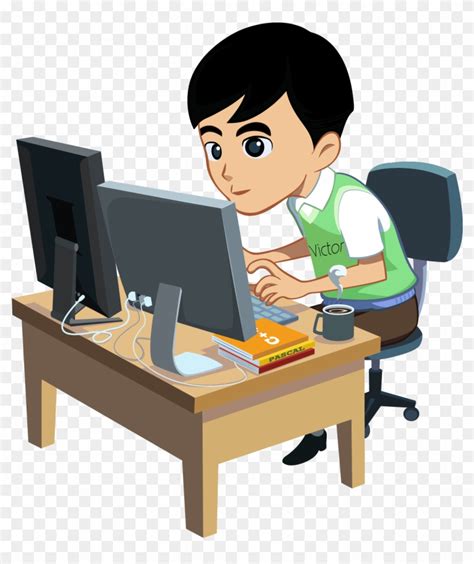 Programmer Computer Programming Clip Art Programador Informatico