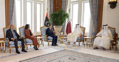 أمير قطر والدبيبة يبحثان مستجدات الأزمة الليبية الخليج أونلاين