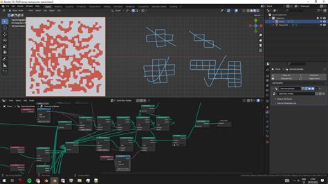 Geometry Nodes Select Random Chunk Of Faces In The Middle Modeling Blender Artists Community