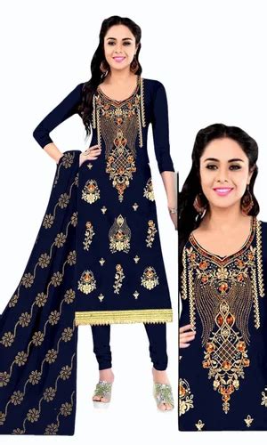 40 42 Unstitched Dress Material At ₹ 195piece In Surat Id 2852172241188