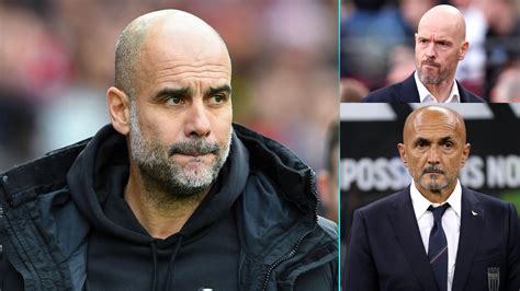 Dyche Conte Ten Hag Pep The Top 10 Bald Football Managers In The