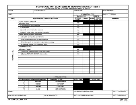 DA Form 7867 Fill Out Sign Online And Download Fillable PDF Templateroller