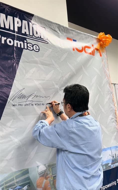 Tuah Make A Promise Safety Campaign Tuah