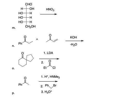 Solved M N O P Ph Ph Cho Ch Oh Chegg Com