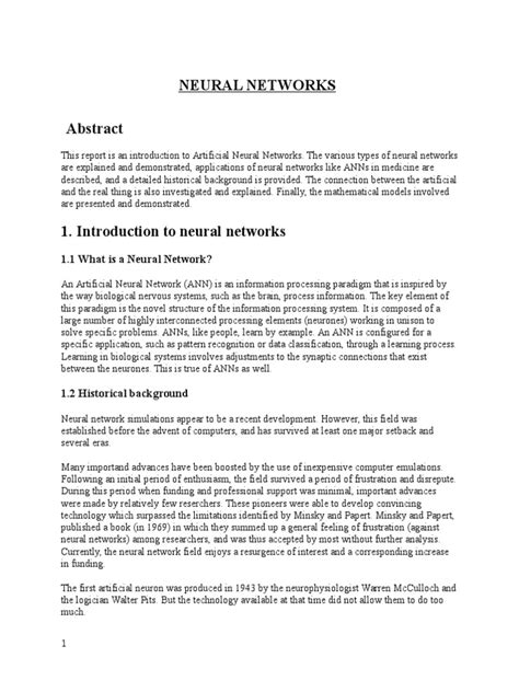 neural networks pdf artificial neural network neuron