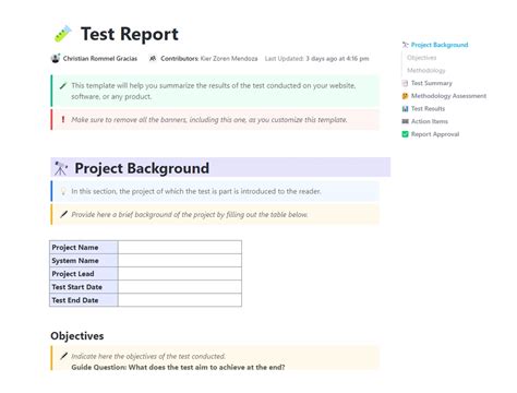 10 Test Case Templates For Software Testing
