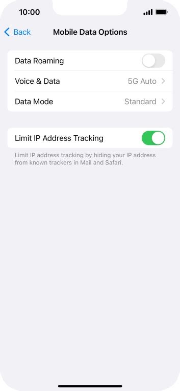 Turn Data Roaming On Your Apple Iphone 13 Ios 17 On Or Off Telstra