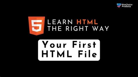 Daramola Babatunde On Linkedin Create Your First Html File Learn