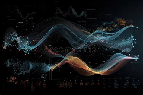 Data Visualization With The Flow Of Information From Raw Data To Final Product Stock