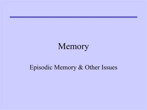 Ppt Memory Powerpoint Presentation Free Download Id